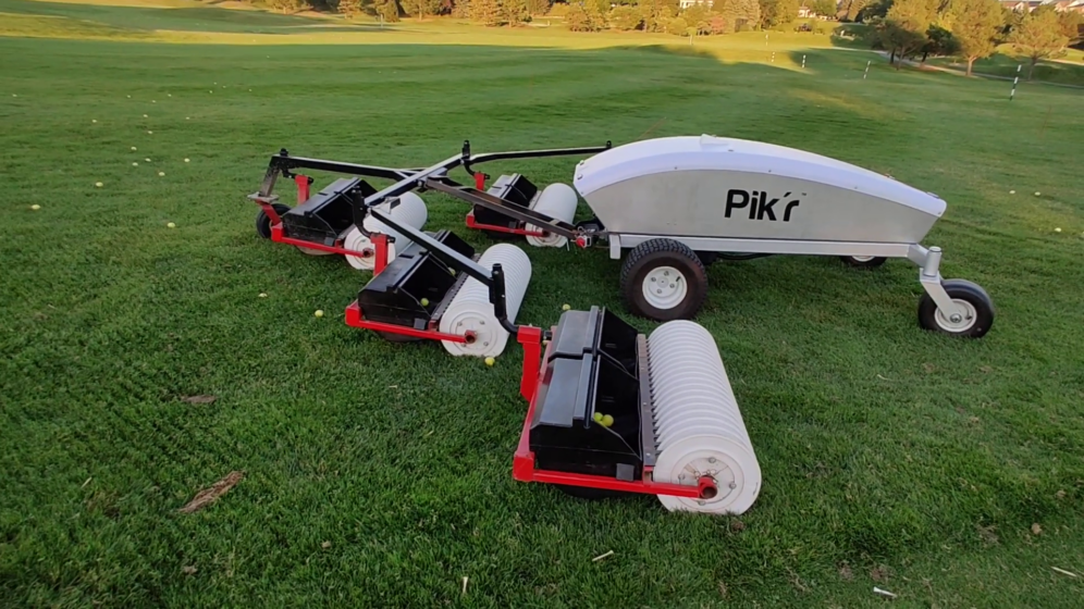 Pik’r™ | Heavy Duty, Automated Golf Ball Picking Robot | Korechi